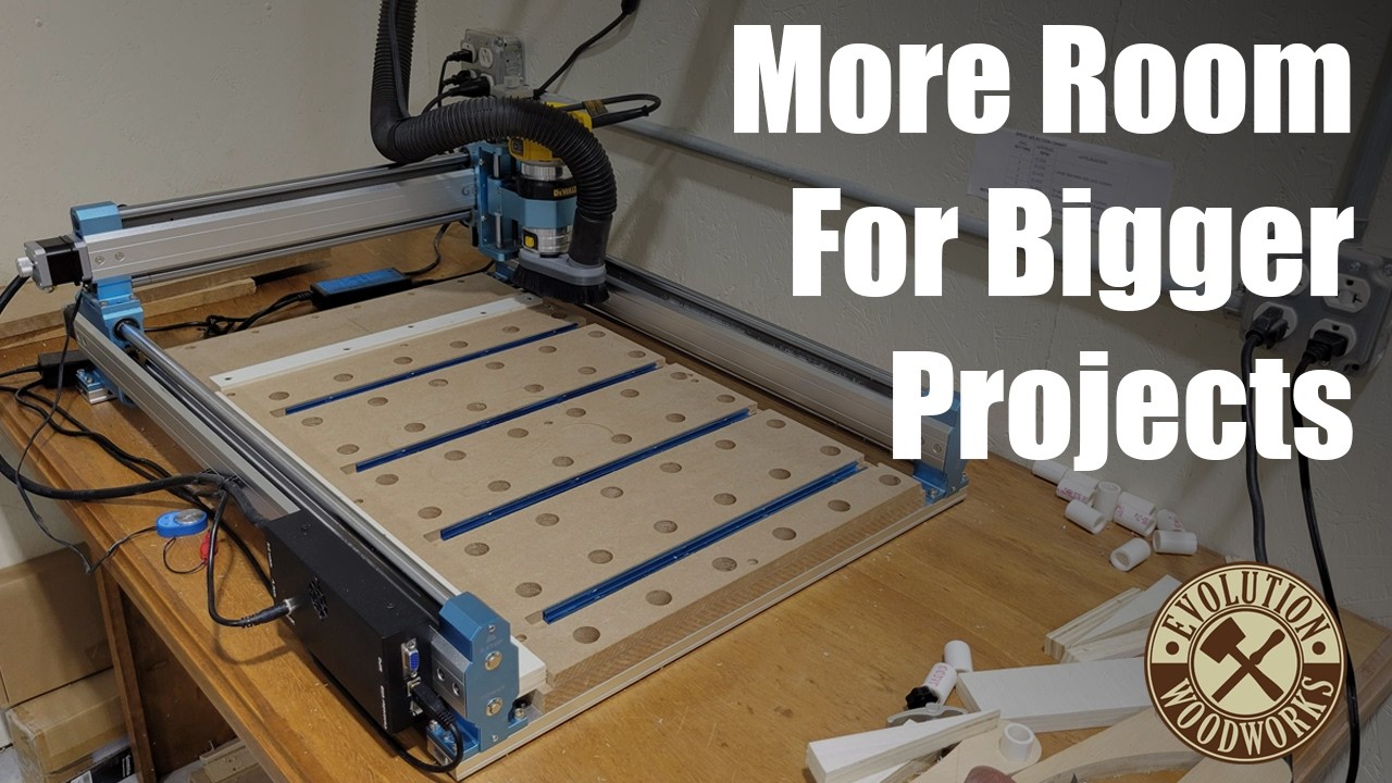 Y-Axis Extension Kit Install | Genmitsu 4040 Pro CNC - YouTube