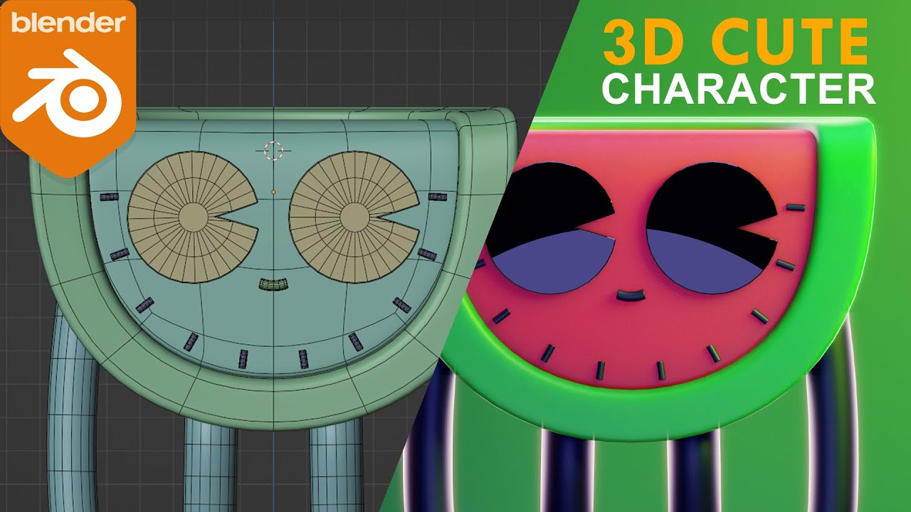 Blender fr - 3D Cartoon - tuto blender personnage 3d debutant ...