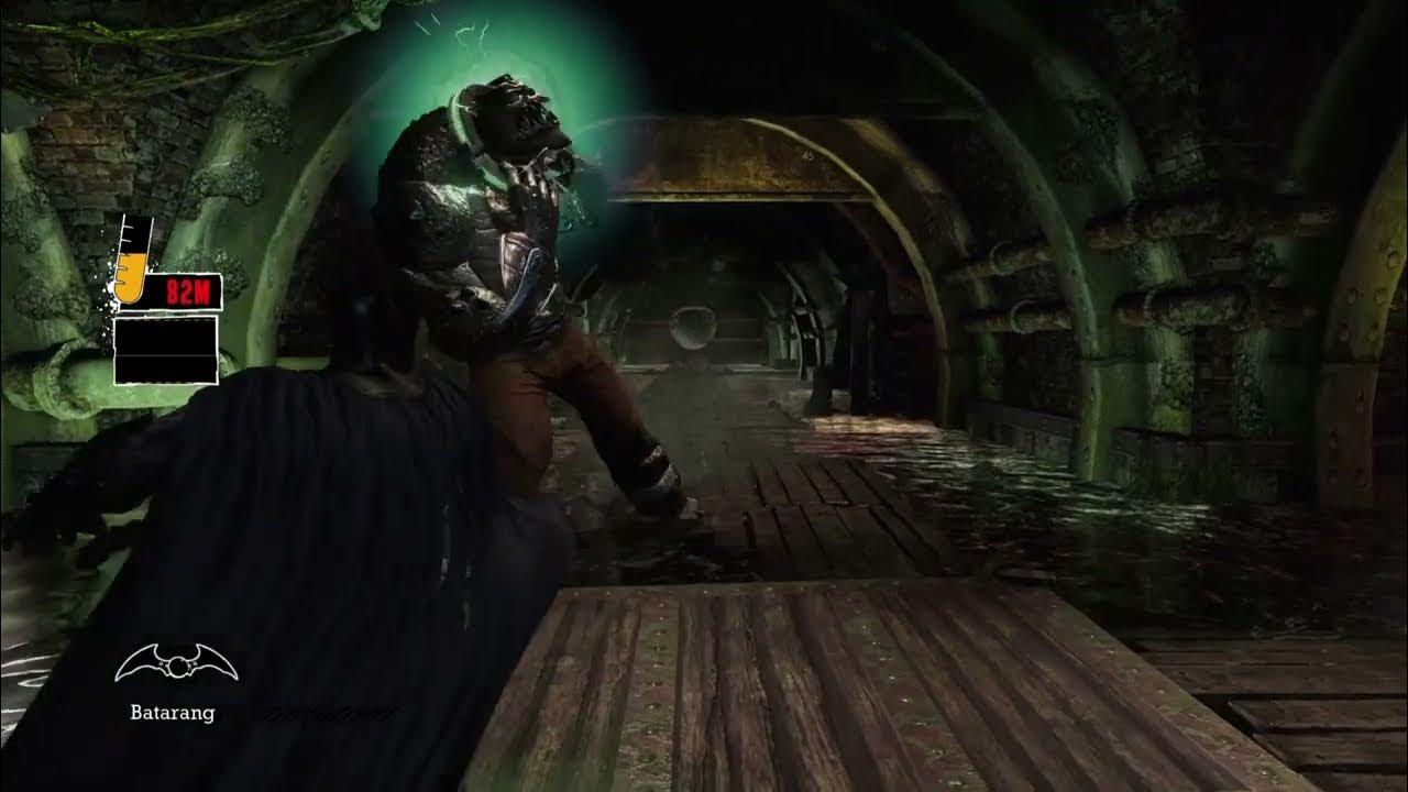 Killer Crocs Lair Batman Arkham Asylum Youtube