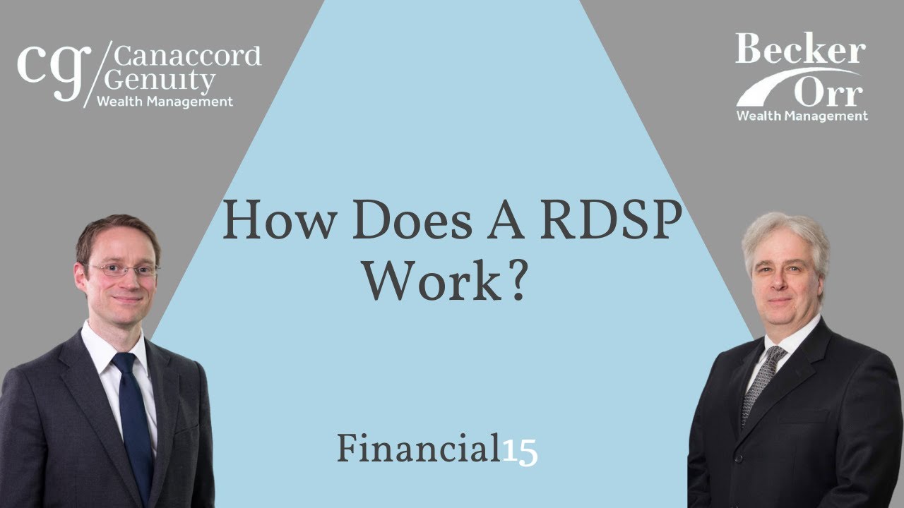 How Does A RDSP Work? - Financial 15 - YouTube