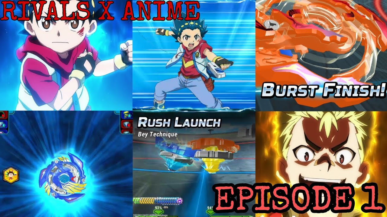 Victory Valtryek vs Raging Roktavor beyblade burst ( rivals x anime ...