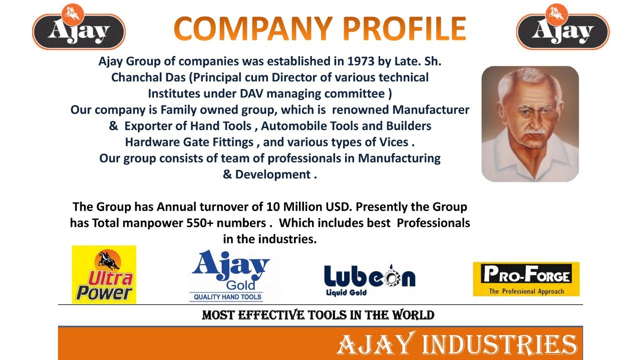 Ajay Industries - Leading Manufacturers & Exporter of Hand Tools | Ajay ...