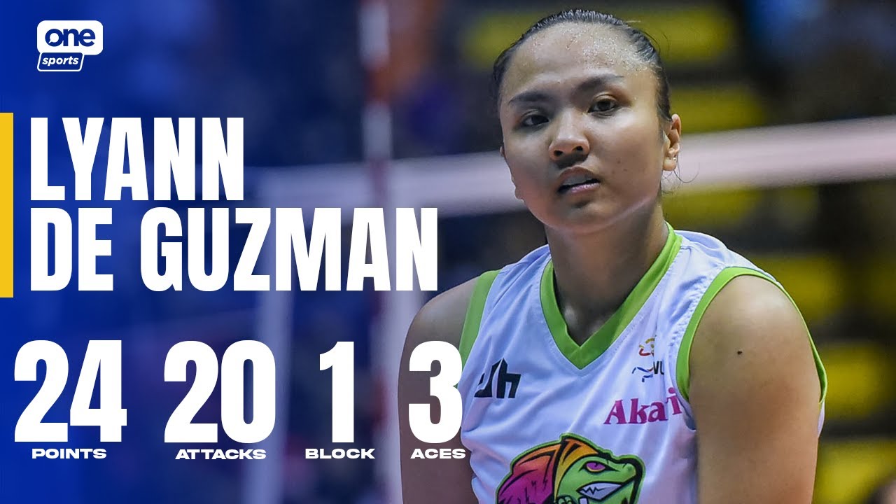 Lyann De Guzman DELIVERS 24 PTS for Nxled vs. Choco Mucho 🙌🏼 | 2025 PVL ...