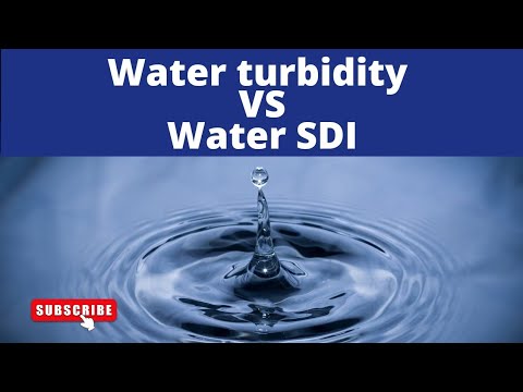 water turbidity and SDI difference| Know the Difference Turbidity vs ...