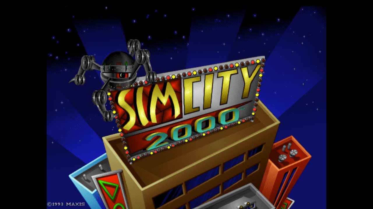 SimCity 2000 with CD Quality Music - YouTube