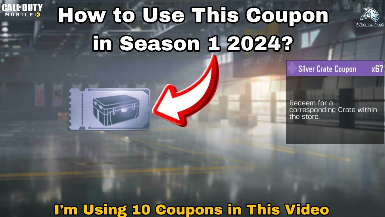 How to Use Sliver Crate Coupon in Season 1 2024 Cod Mobile - YouTube