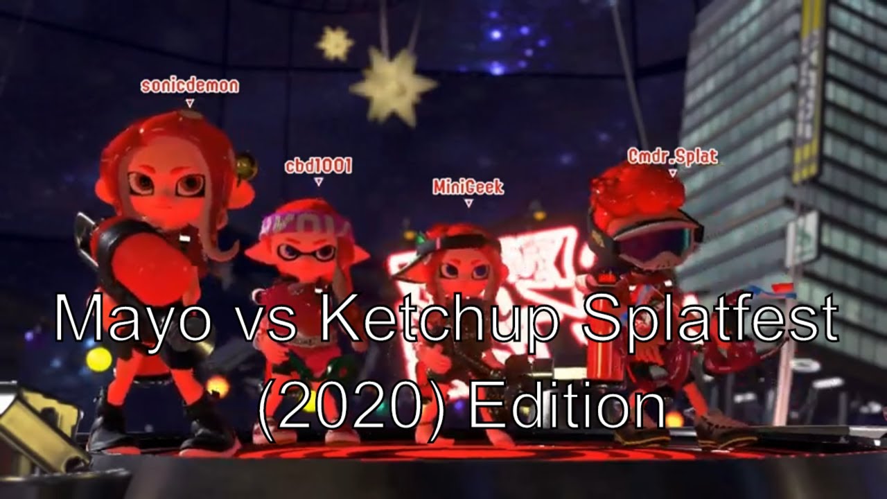 Splatoon 2 Mayo vs Ketchup (2020 Edition) Splatfest - YouTube