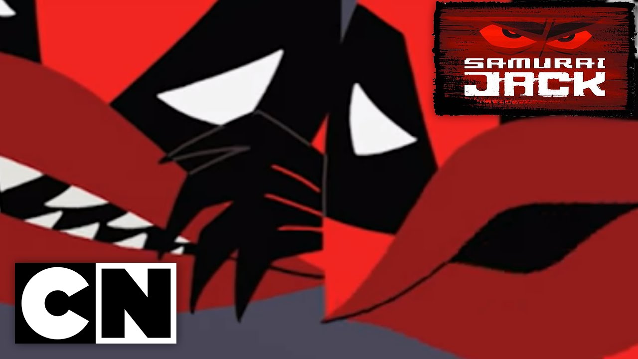 Samurai Jack - Jack vs. the Worm - YouTube