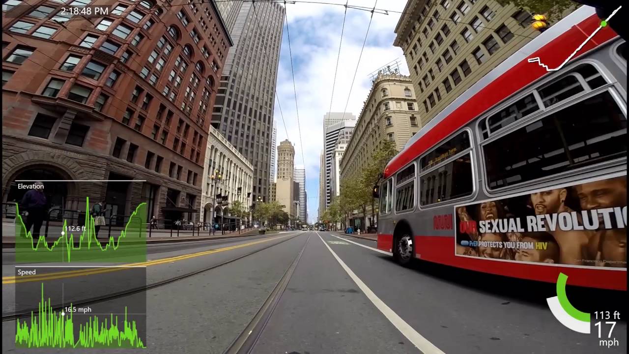 San Francisco, Downtown, The Wiggle - 2016-08 - YouTube
