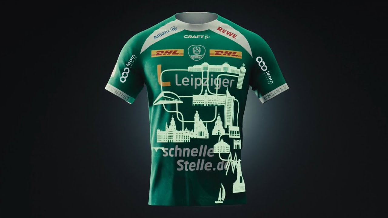 SC DHfK Leipzig - Das neue Trikot - Saison 2023/24 - YouTube