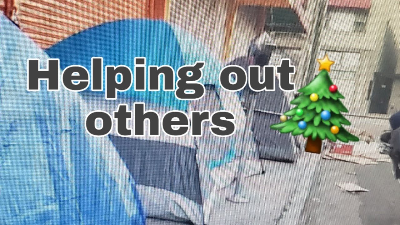 Helping others stay warm for the holidays - YouTube