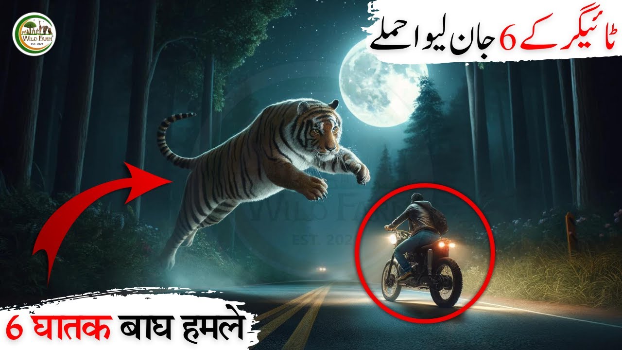 Shocking Footage 6 Tiger Encounters You Won't Believe | Tiger ...