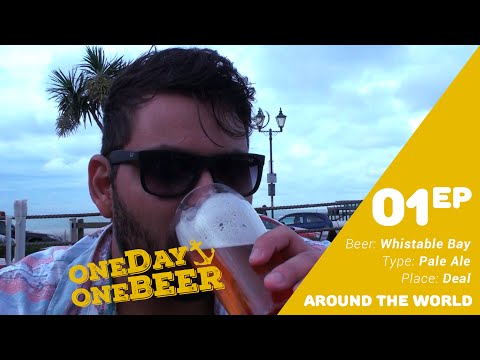 Conhecendo Deal, Inglaterra e Cerveja na praia | Onedayonebeer