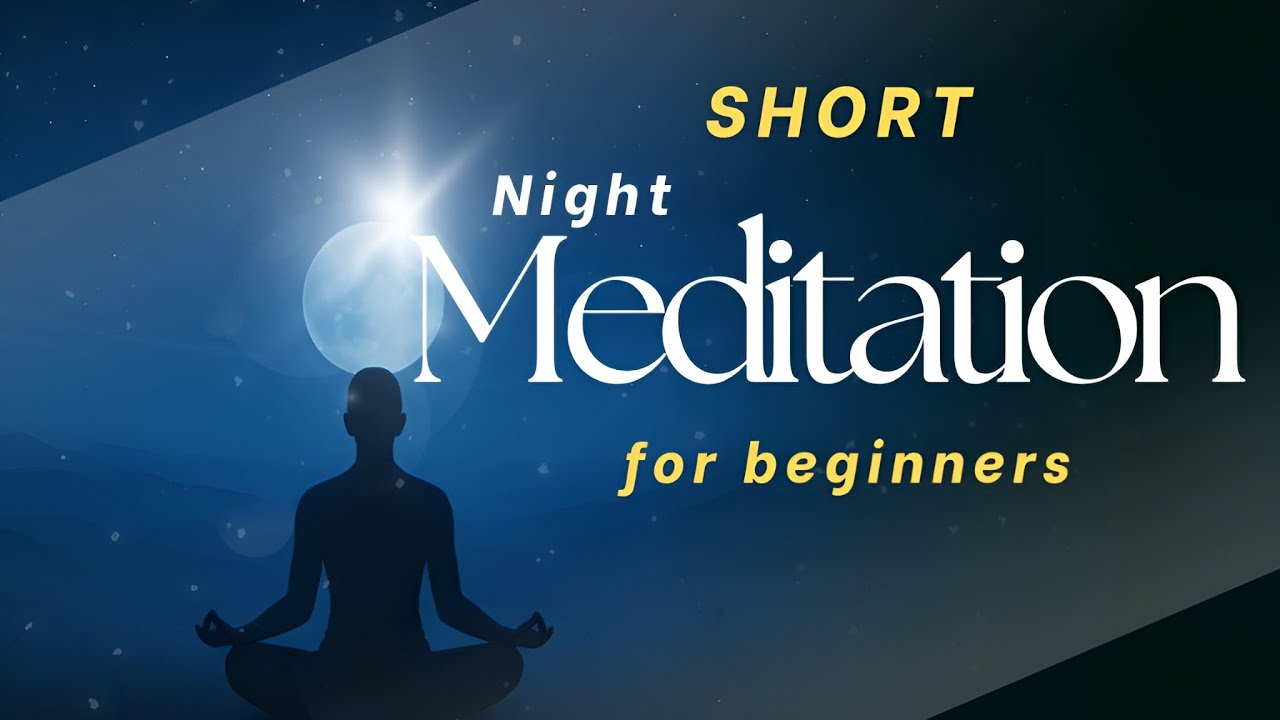 🇺🇸 3-Minute Night Meditation for Beginners | Relax & Unwind Before Bed ...