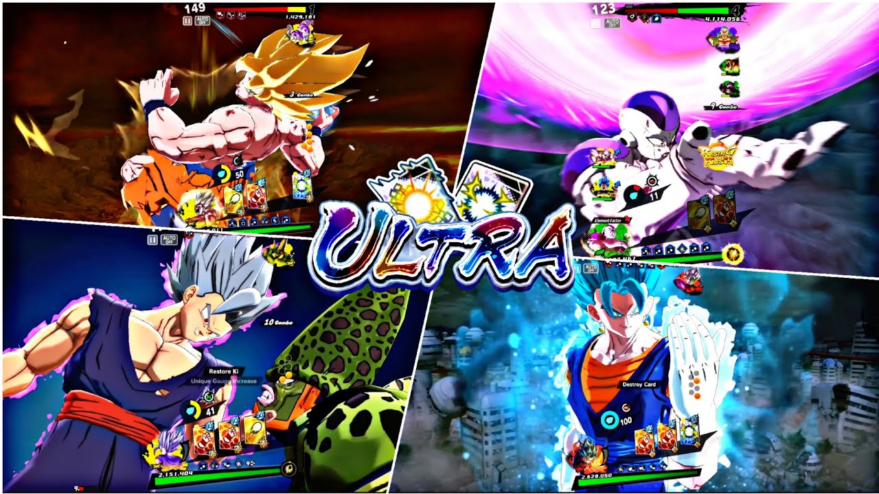 All Ultra Characters Special and Ultimate Moves Animation!! 💥 IN DRAGON ...