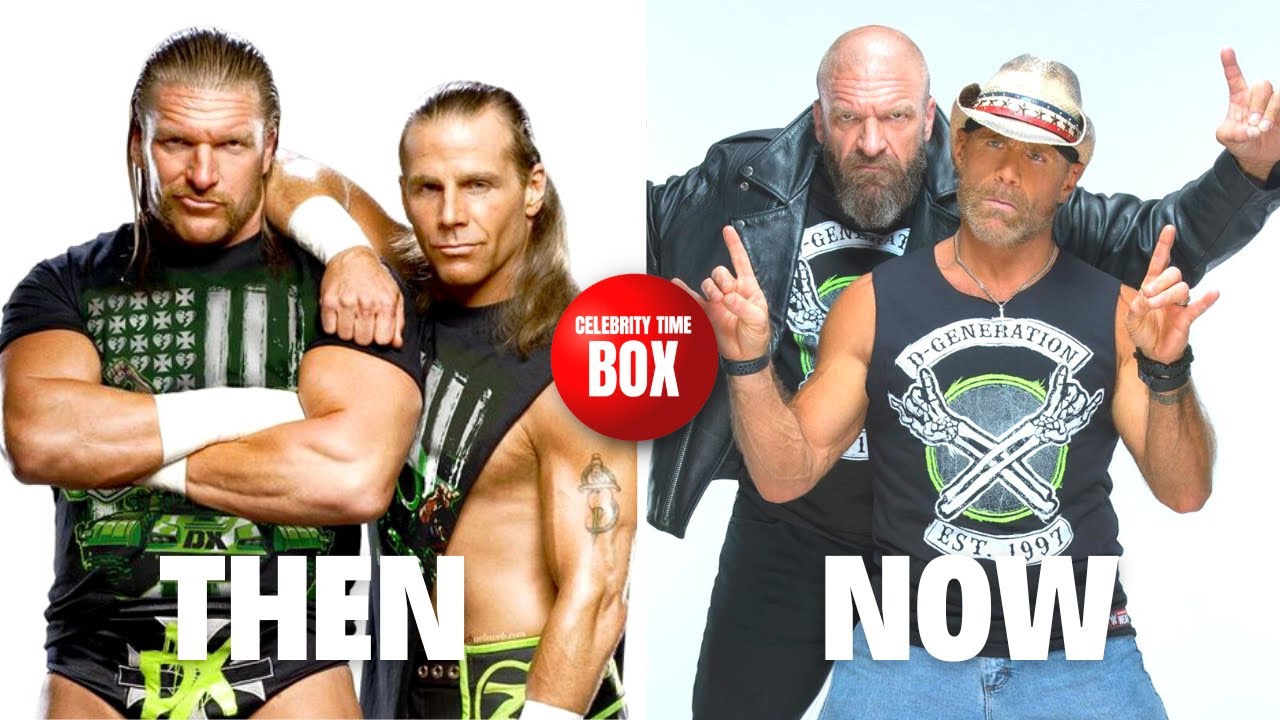 WWE D-Generation X Superstars: 1997 Then and Now ★ 1997 vs 2022 How ...