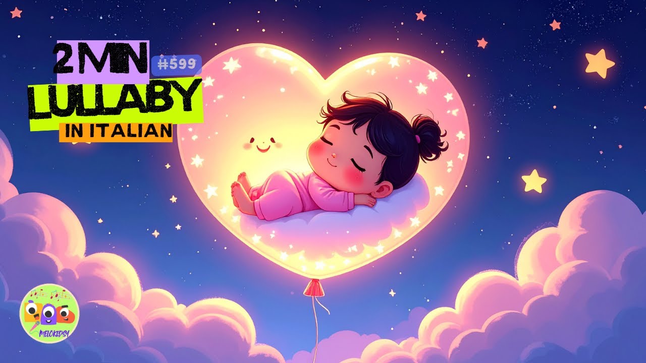 Italian Lullaby 🇮🇹 | Calming Baby Sleep Music for Sweet Dreams, Deep ...