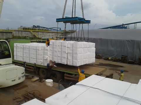 Oki pulp & paper mill's (Loading) - YouTube