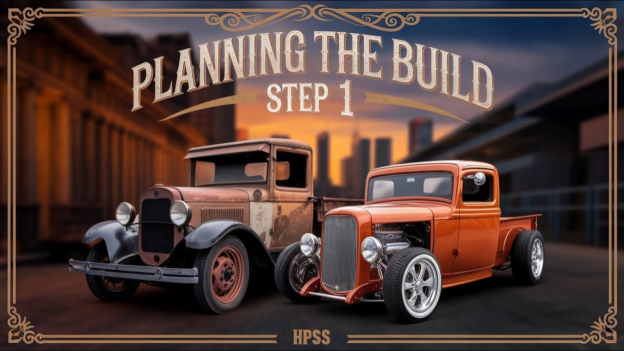 Blueprints for Speed! Planning the Jalopy Shop Truck Build - YouTube