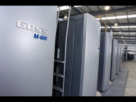 GOSS M600-C WEB PRINTING INDONESIA PRINTER 2013 - YouTube