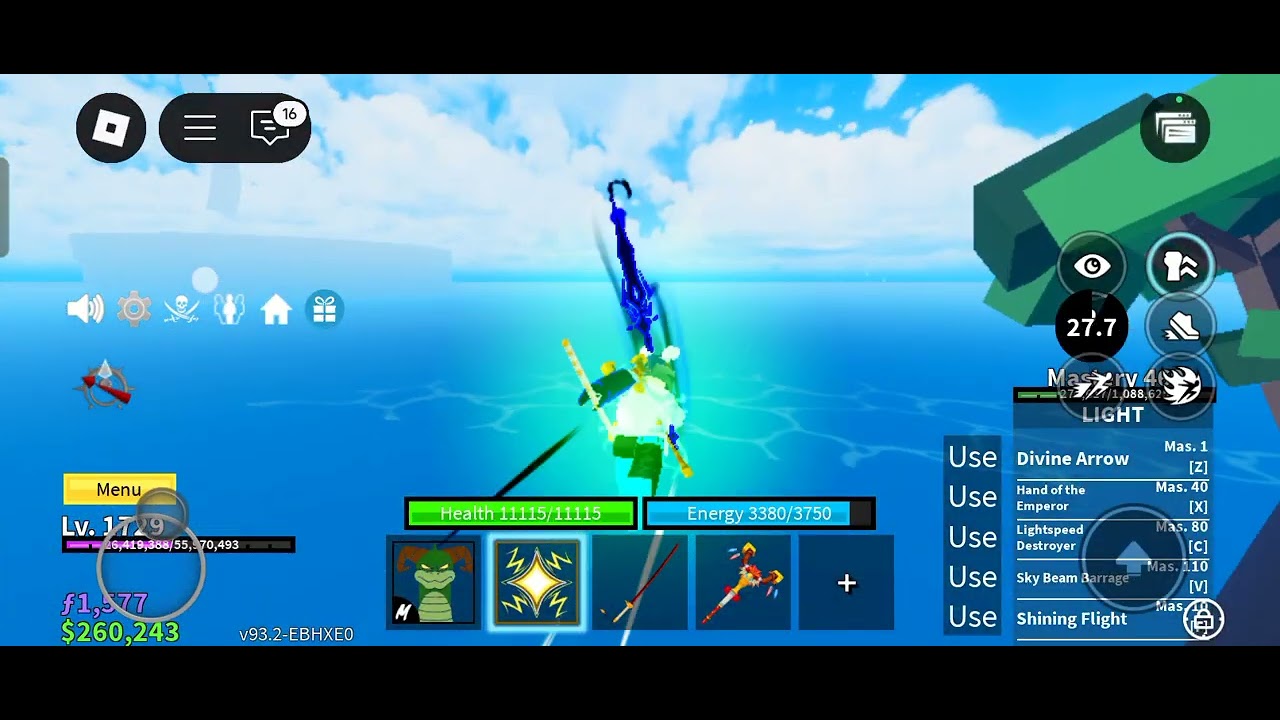 I kill the kilo boss in bloxfruit and level up - YouTube