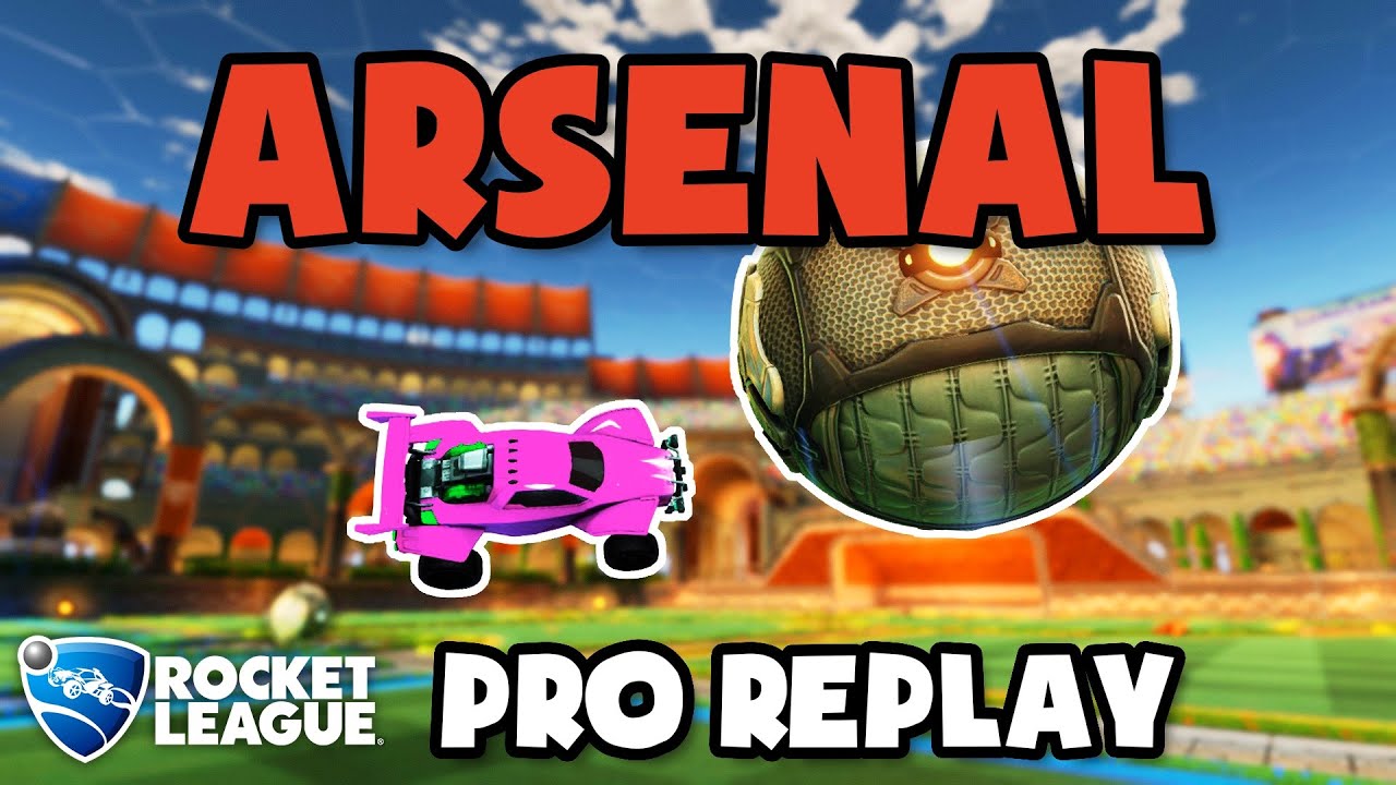 Arsenal Pro Ranked 2v2 POV #105 - Rocket League Replays - YouTube