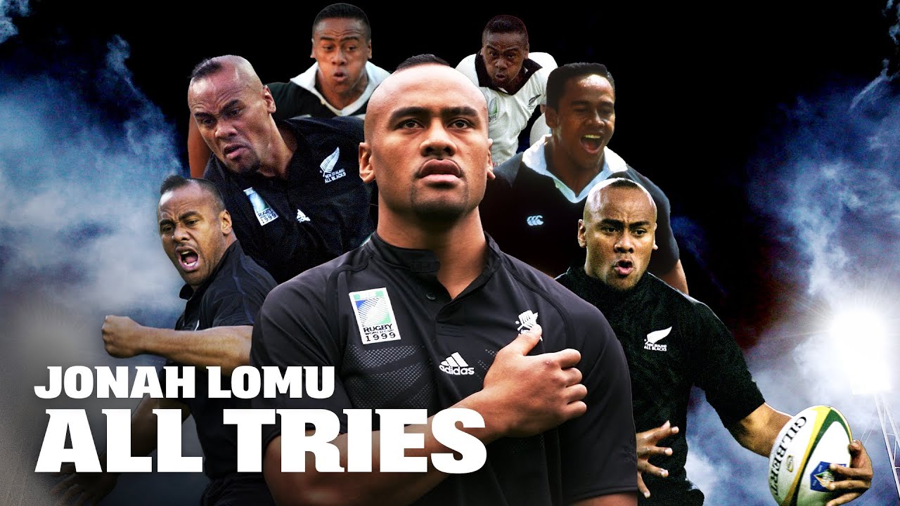 EVERY single Jonah Lomu Try 💪 (well, almost) - YouTube