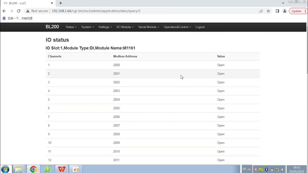 Distributed IO Module - How to setting the BL200 Modbus TCP IO Module - YouTube