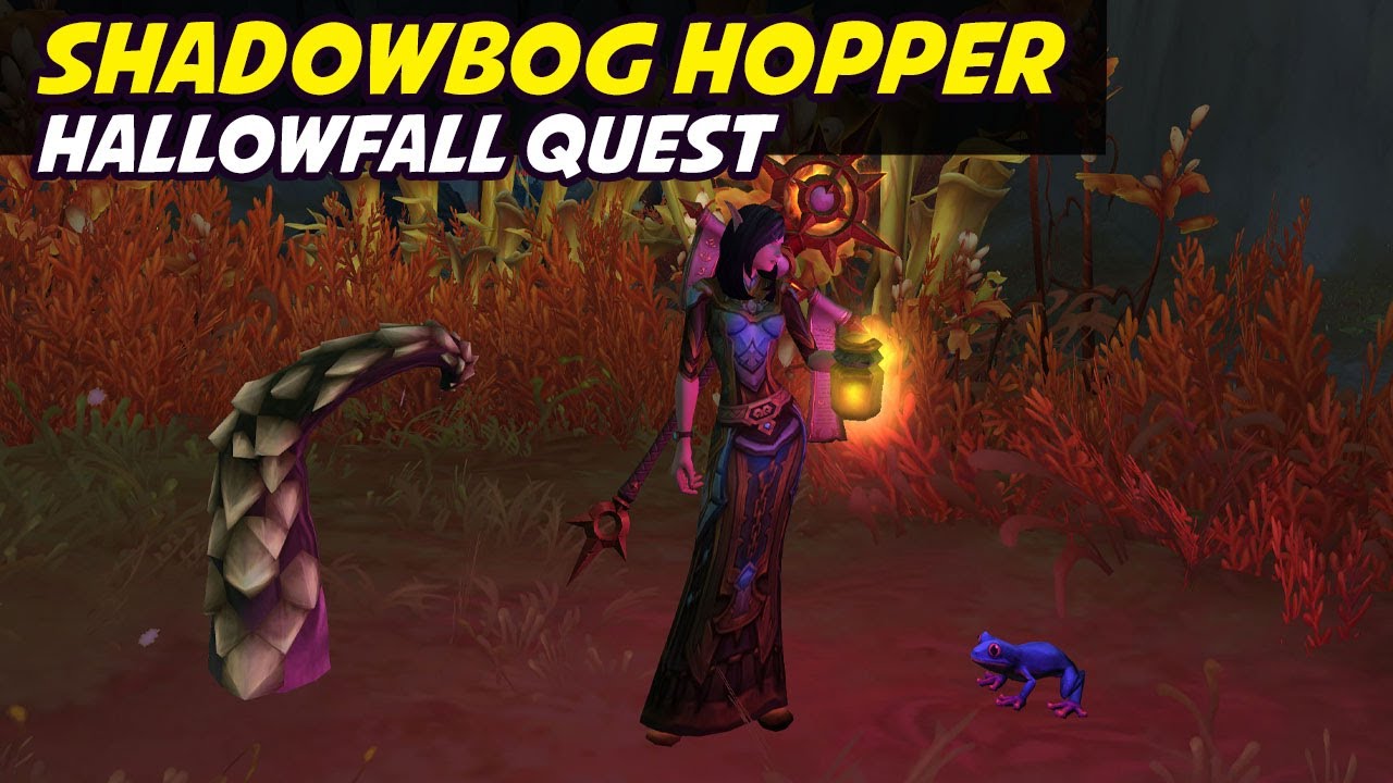 How to Collect the Shadowbog Hopper - YouTube