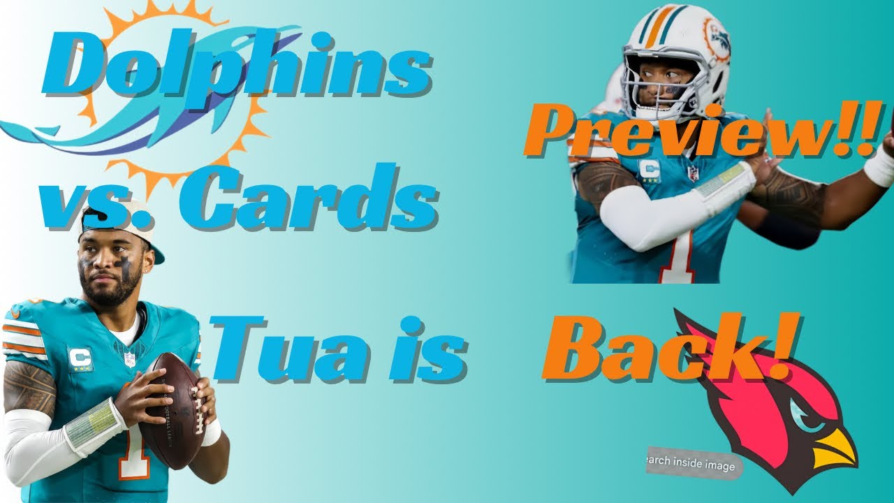 NFL: WEEK 8- MIAMI DOLPHINS VS. ARIZONA CARDINALS PREVIEW AND ...