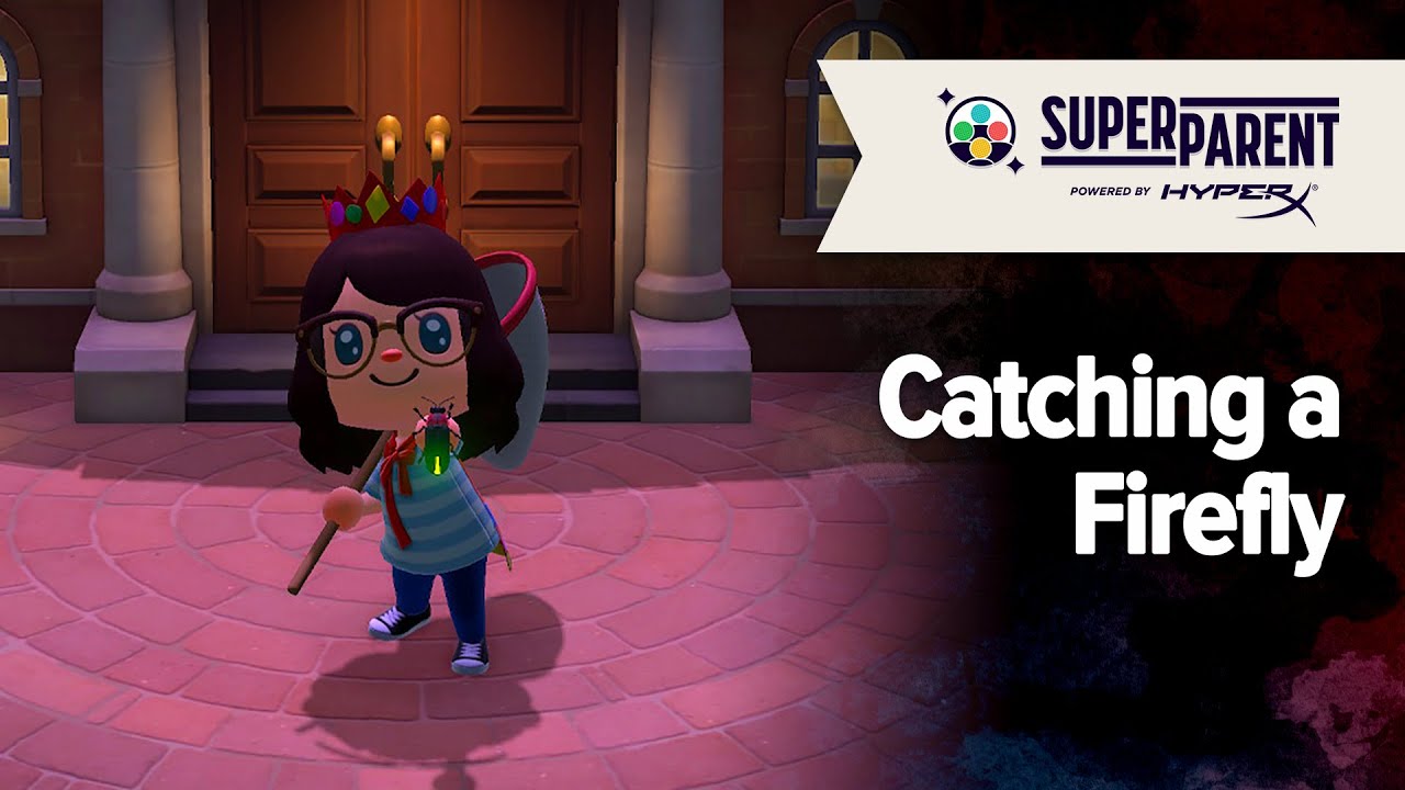 Animal Crossing: New Horizons - Catching a Firefly - YouTube