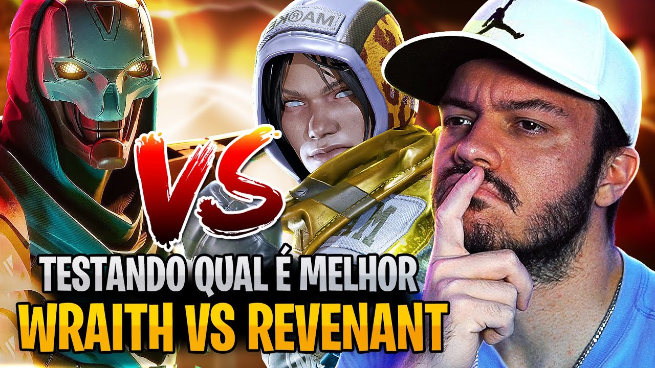 Wraith e Revenant em uma gameplay: QUAL É O MELHOR? ! | APEX LEGENDS ...