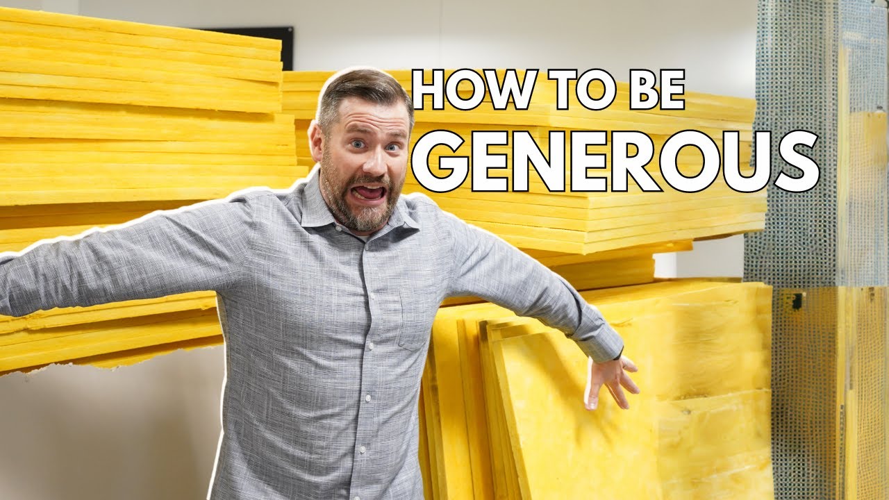 How to Be Outrageously Generous - YouTube