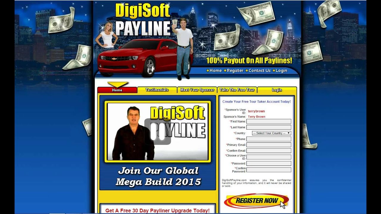DigiSoft Payline - Unlimited $50's Daily For Life - YouTube