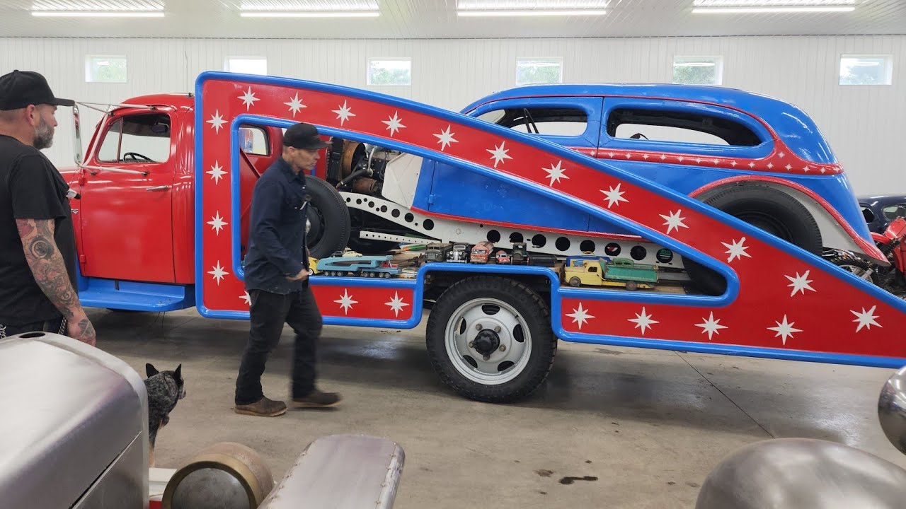 Switching projects! Back on the flathead race car and hauler 👏🏼 - YouTube