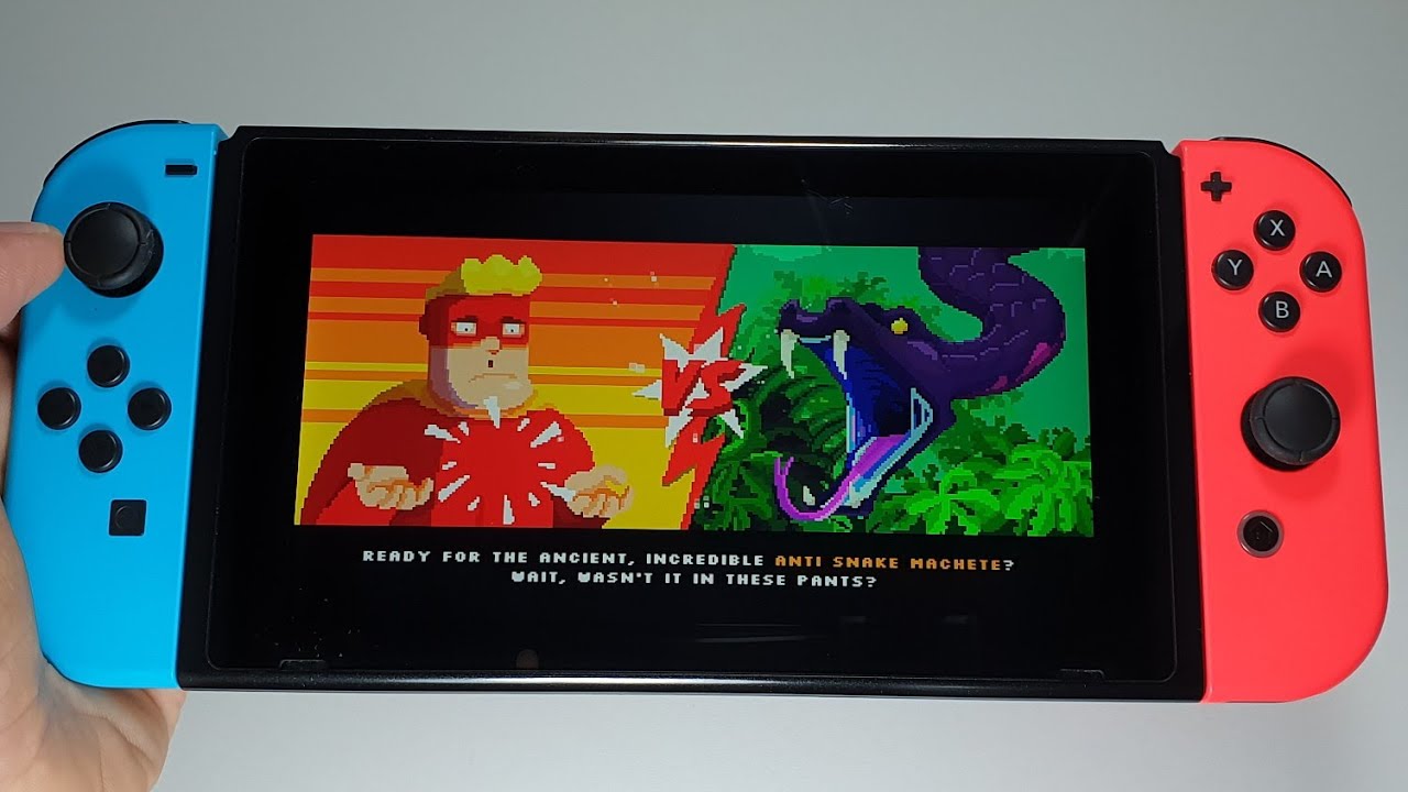 Hero Express Nintendo Switch handheld gameplay - YouTube