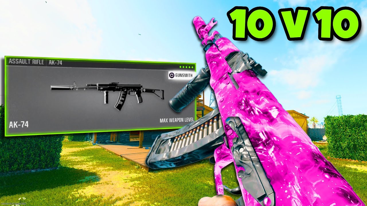 BO6 10v10 - 472 Kills & 4 Nukes w/ BROKEN AK-74 🏆 | BLACK OPS 6 - YouTube