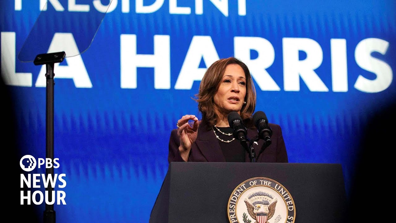 Harris courts key voting blocs as Trump shifts strategy following Biden ...