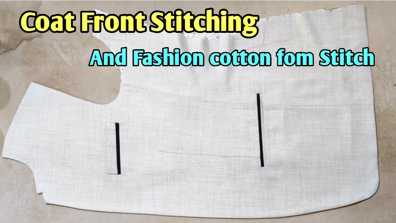 Prince coat Stitching | Coat Front Stitching | Fashion cotton fom ...