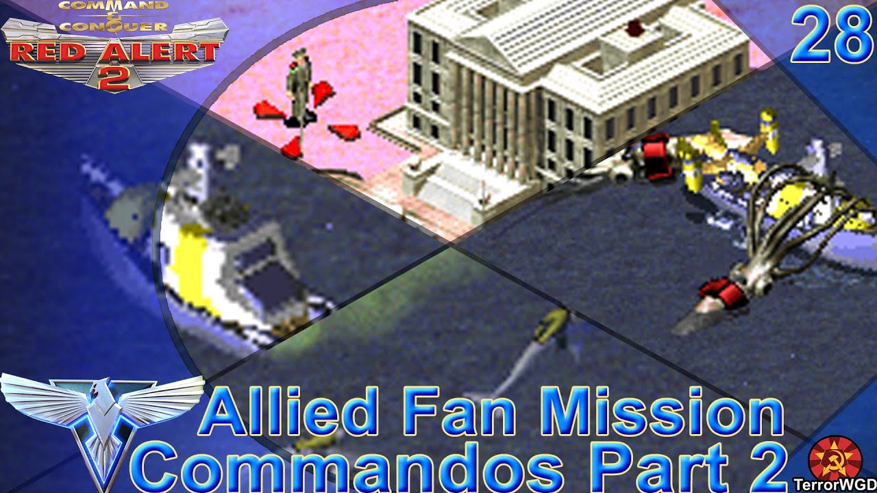Red Alert 2│Allied Fan Mission│Commandos Part 2 - YouTube