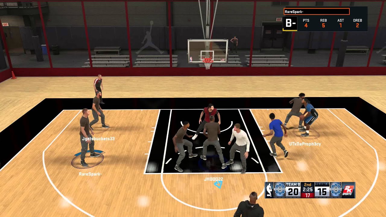 NBA 2K15 : Jordan Rec Center - Full Game - Ft. @DmanUNT2014 ...