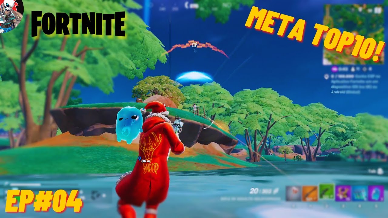 Meta ficar entre o top 10! ( Fortnite: Gameplay de Alto Nível!!! EP#04 ...