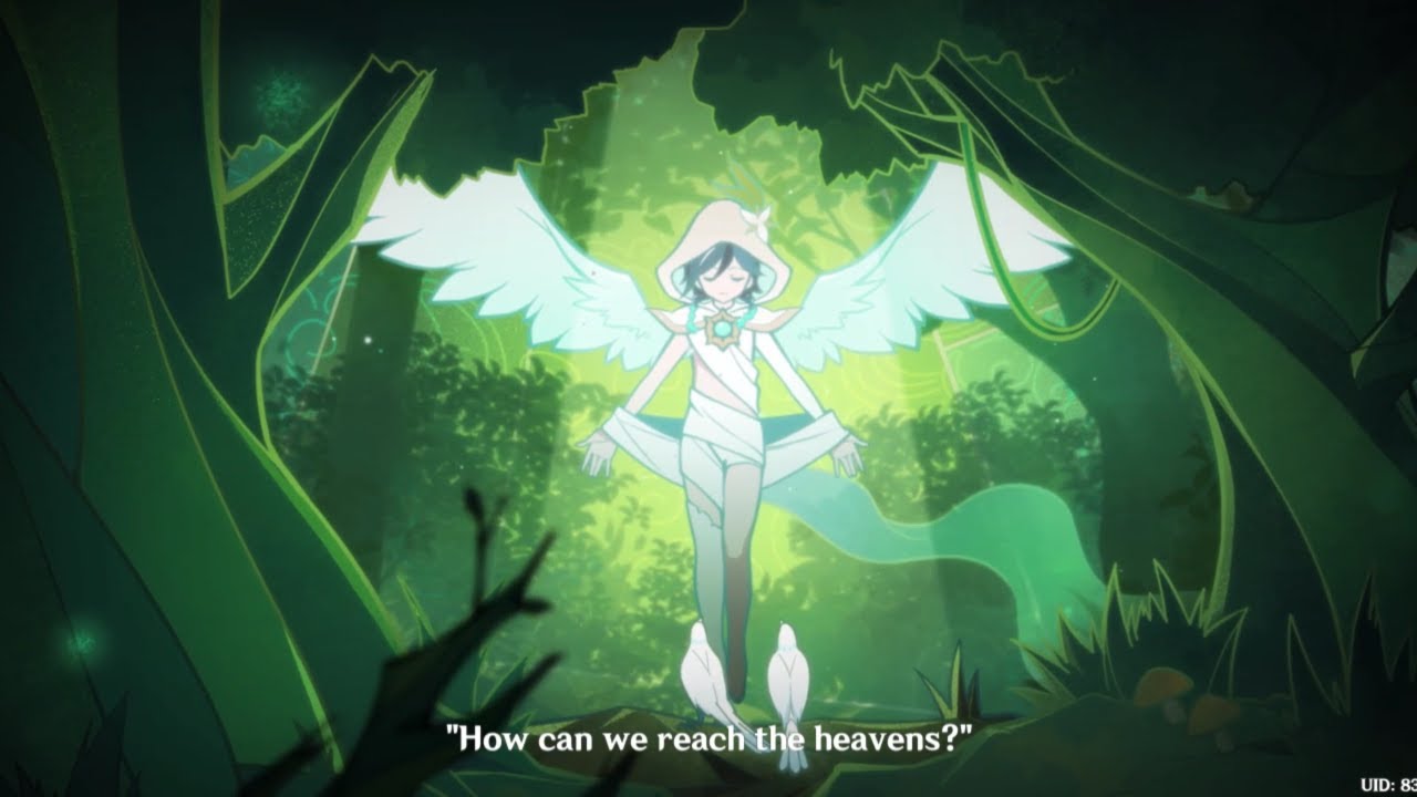 Genshin Impact Anemo Archon Cinematic cutscene - Barbatos Teaches Birds ...