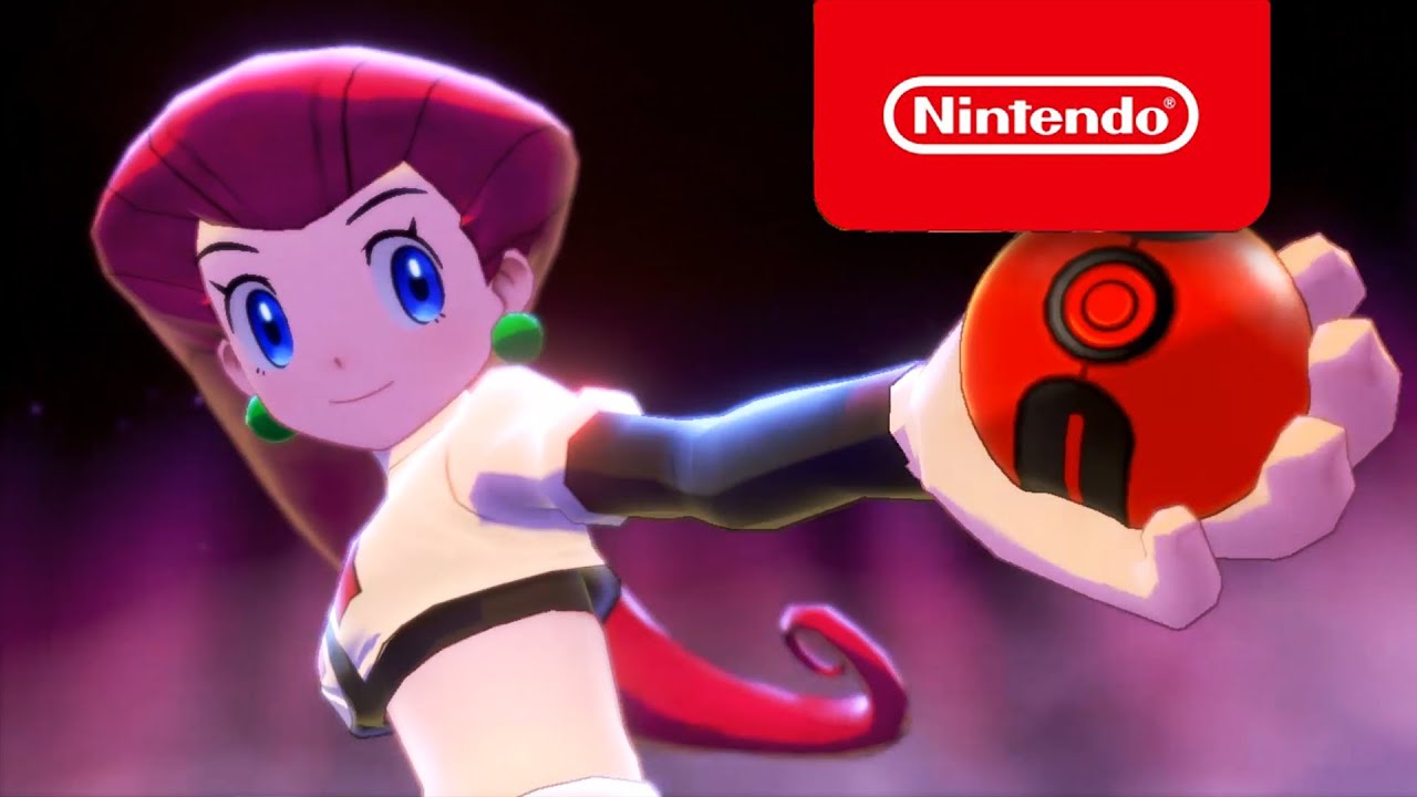 Playable Jessie on Switch in Pokemon Sword & Shield - YouTube