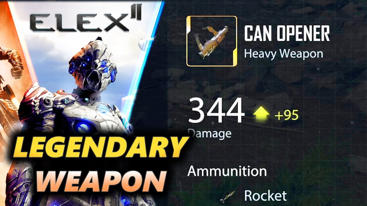 ELEX 2 - Can Opener Location - Legendary Heavy Weapon Location - YouTube