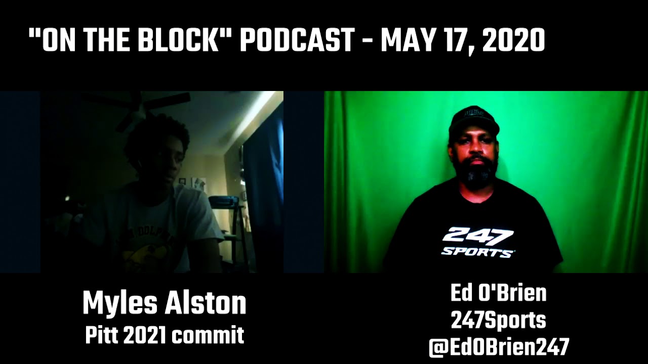 Full-length interview with Pitt 2021 commit Myles Alston - YouTube