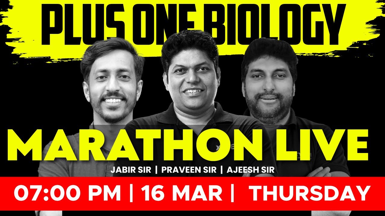 Plus One Biology - Marathon Live | XYLEM +1 +2 - YouTube