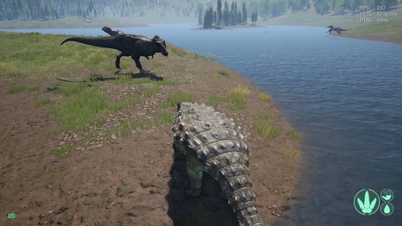 The isle legacy - Difficult life of an ankylosaurus. - YouTube