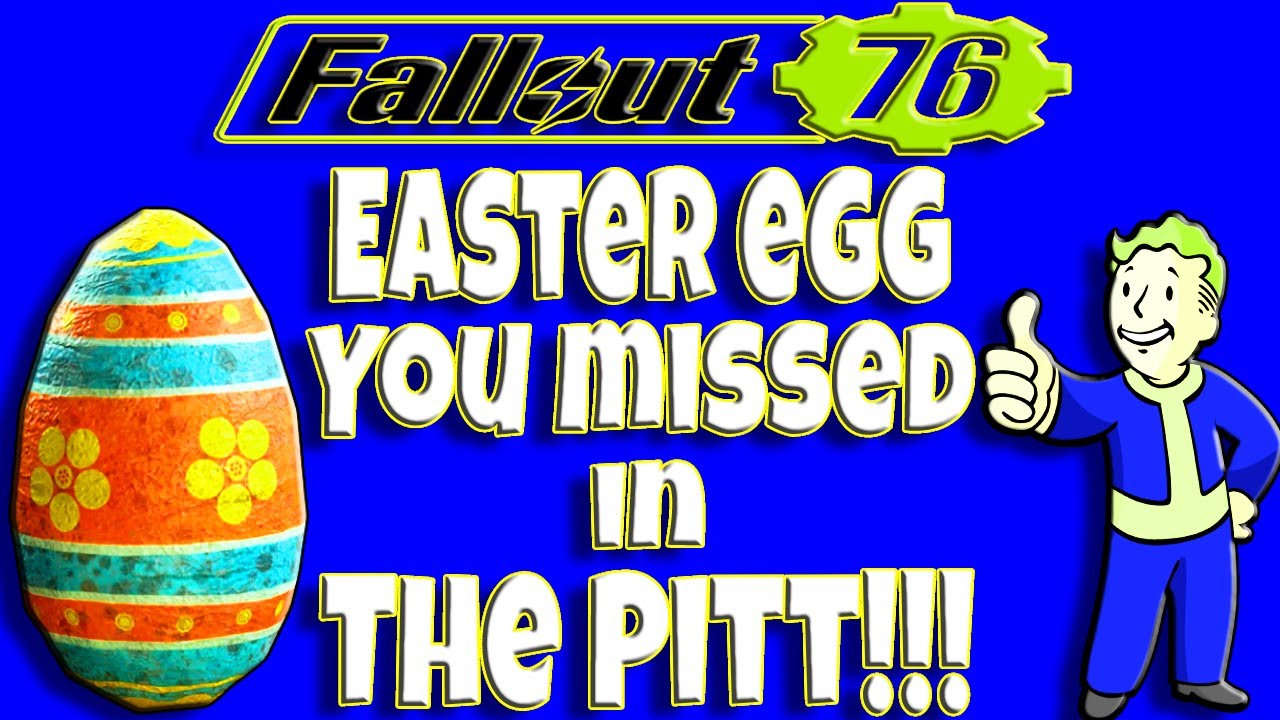 Fallout 76 | Easter Egg You Missed In The Pitt!!! - YouTube