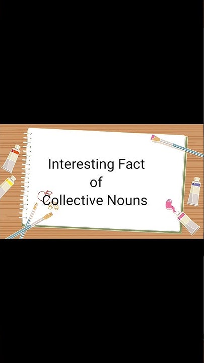 Interesting Fact of Collective Noun #grammartips #nouns #grammar - YouTube